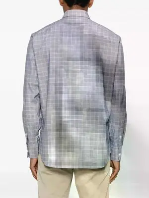 Brioni Checked Button Shirt