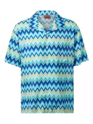 Missoni Short-sleeves Shirt - Blue