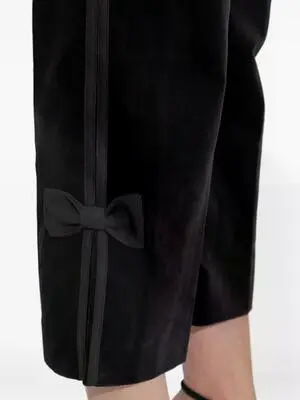 Posse Quincy Bow-detail Trousers