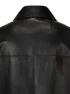 MAN ON THE BOON. Calf Leather Single Coat