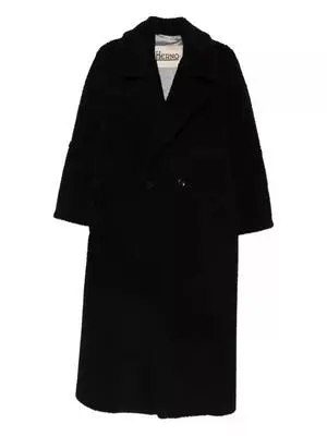 Herno Double-breasted Coat - Black