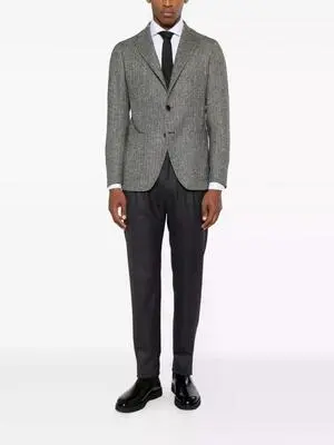 Tagliatore Herringbone Two-button Blazer