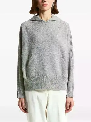 Peserico Hooded Ribbed Knitwear