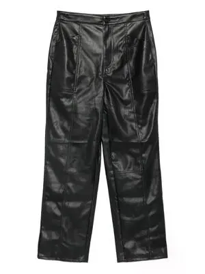 Dkny Faux Leather Trousers
