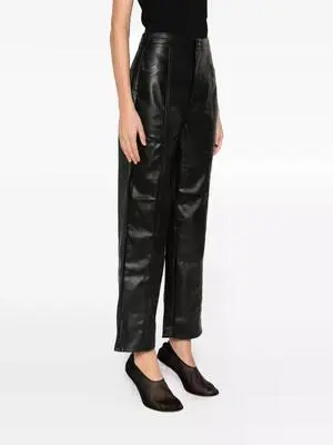 Dkny Faux Leather Trousers