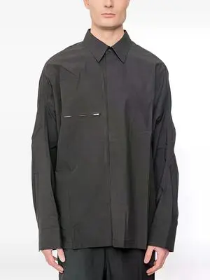 JOE CHIA Zip-pocket Long-sleeve Shirt