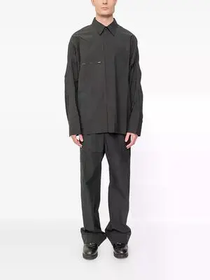 JOE CHIA Zip-pocket Long-sleeve Shirt