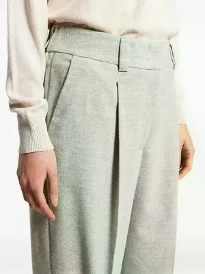 Peserico Pleated Cuffed Trousers