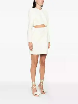 MALINA Cutout Embellished Dress