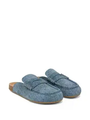 JW Anderson Denim Flat Mules