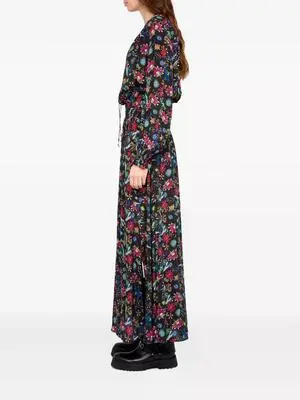 Zadig&Voltaire Floral Maxi Dress - Blue