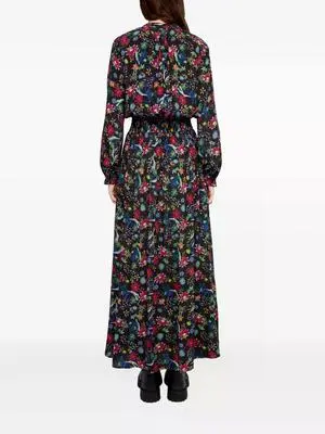 Zadig&Voltaire Floral Maxi Dress - Blue
