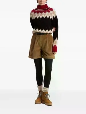 Woolrich Fair Isle Patterned Sweater - Black