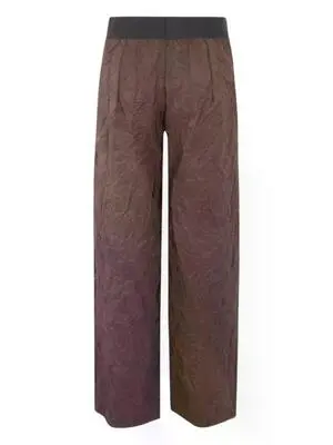 MARIA CALDERARA Wrinkled Trousers
