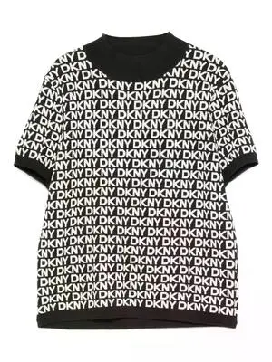 Dkny Logo-pattern Top