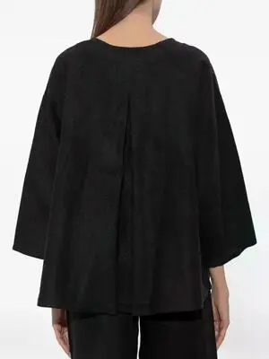 Posse Olivia Buttoned Top - Black
