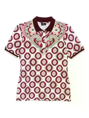 Etro Patterned Polo Top