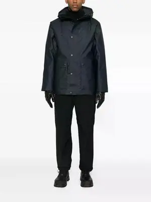 Rains Button-up Coat - Blue