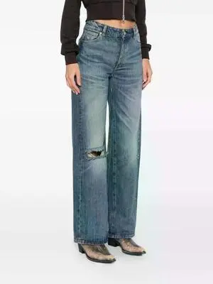 Our Legacy Ripped-detail Trousers