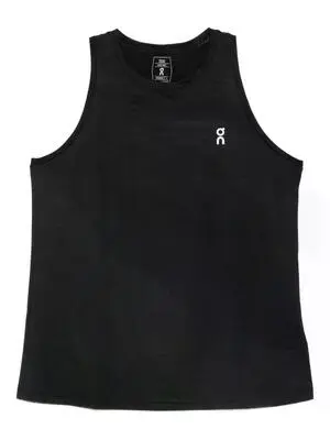 On Sleeveless Top