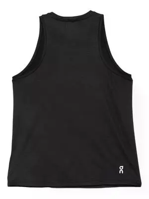 On Sleeveless Top