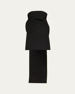 RÓHE Sculptural Sash Mini Dress