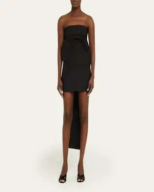 RÓHE Sculptural Sash Mini Dress