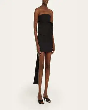 RÓHE Sculptural Sash Mini Dress