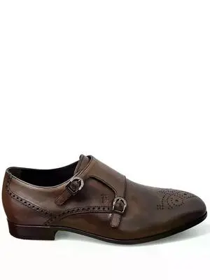TOD'S Leather Monk Shoes