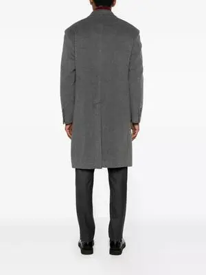 Tagliatore Double-breasted Pocket Coat - Grey