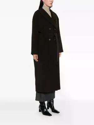 HOUSE OF DAGMAR Double-breasted Belted Coat