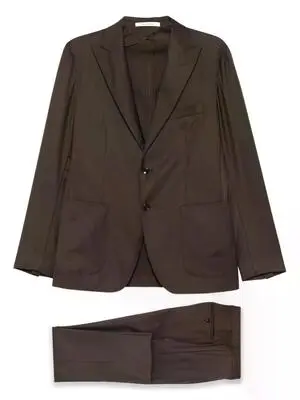 Tagliatore Two-button Suit - Brown