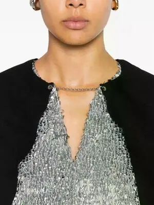 Rabanne Sequin Embellished Top