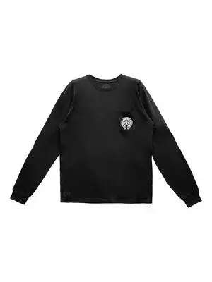 Chrome Hearts Aspen Exclusive Horseshoe-logo Long-sleeves T-shirt - Black