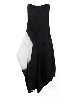 MARIA CALDERARA Panelled Sleeveless Dress