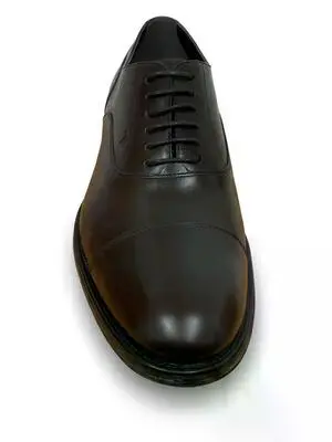 TOD'S Cap-toe Leather Oxford Shoes