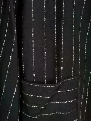 MARIA CALDERARA Striped Jacket With Pockets