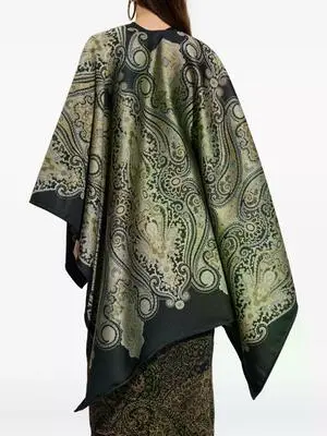 Etro Paisley-pattern Wool Jacket - Black