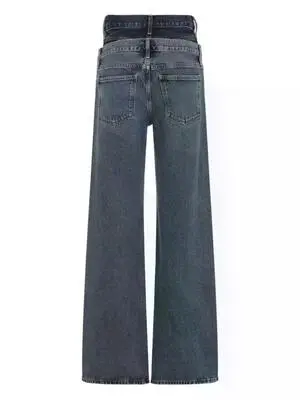 AGOLDE Elson Double-waistband Jeans