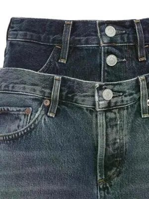 AGOLDE Elson Double-waistband Jeans