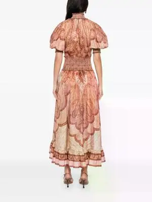 Zimmermann Wanderlust Frill Maxi Skirt