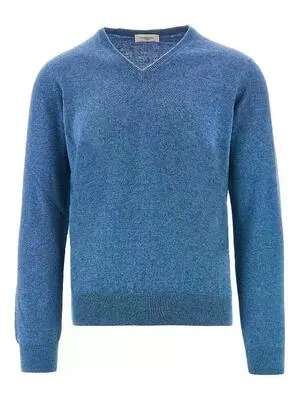 PIACENZA CASHMERE 1733 V-neck Knit Sweater