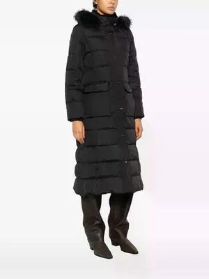 Ralph Lauren Fur-trim Quilted Coat