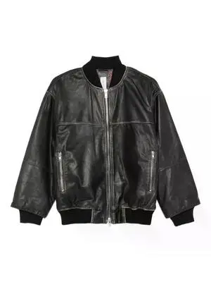 BULLY Leather Biker Jacket
