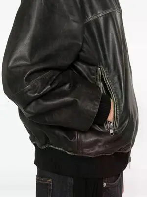 BULLY Leather Biker Jacket