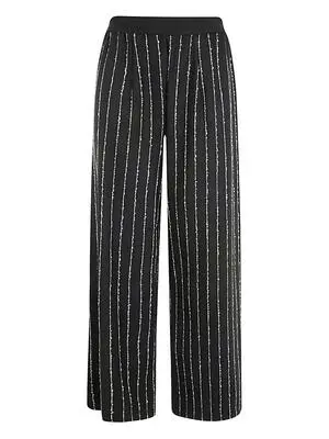 MARIA CALDERARA Striped Trousers