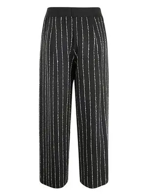 MARIA CALDERARA Striped Trousers