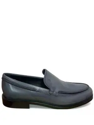 TOD'S Braided-detail Leather Loafers