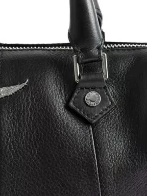 Zadig&Voltaire Grained Leather Tote Bag