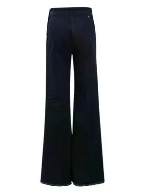 SHAFT JEANS Frayed-hem Flared Jeans